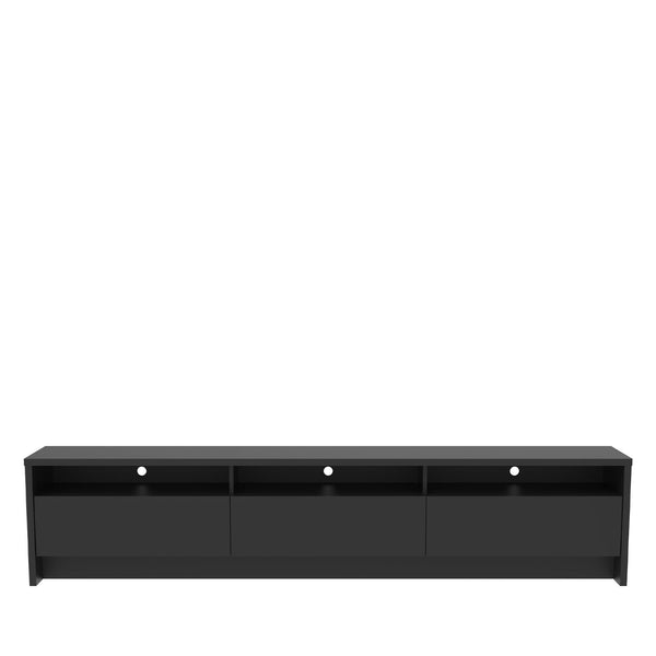Rack Aspen 219 cm - Preto Fosco – Homedock